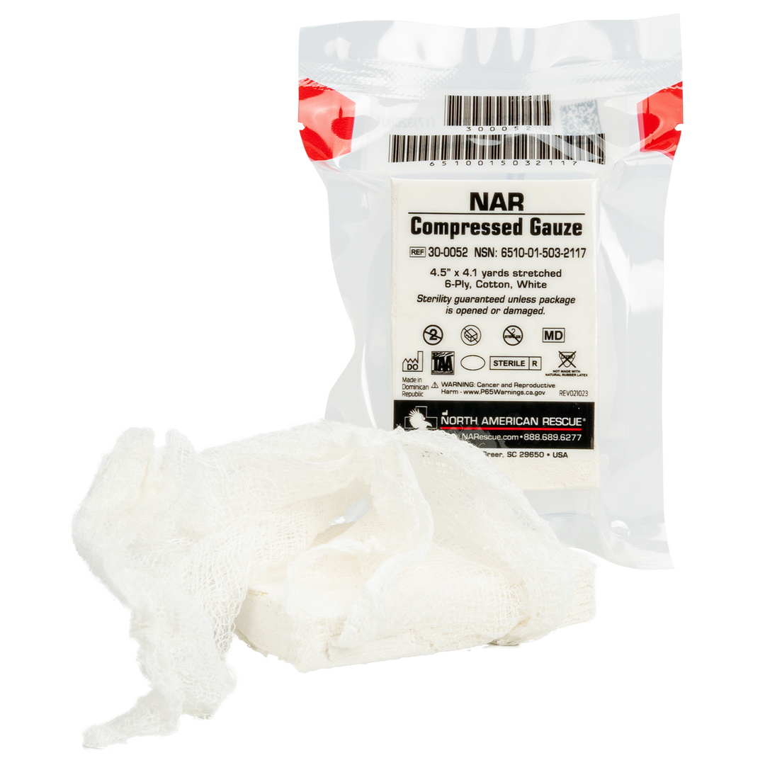 NAR® Compressed Gauze – Sunshine Safety